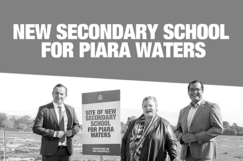 New Secondary School for Piara Waters - With Studio