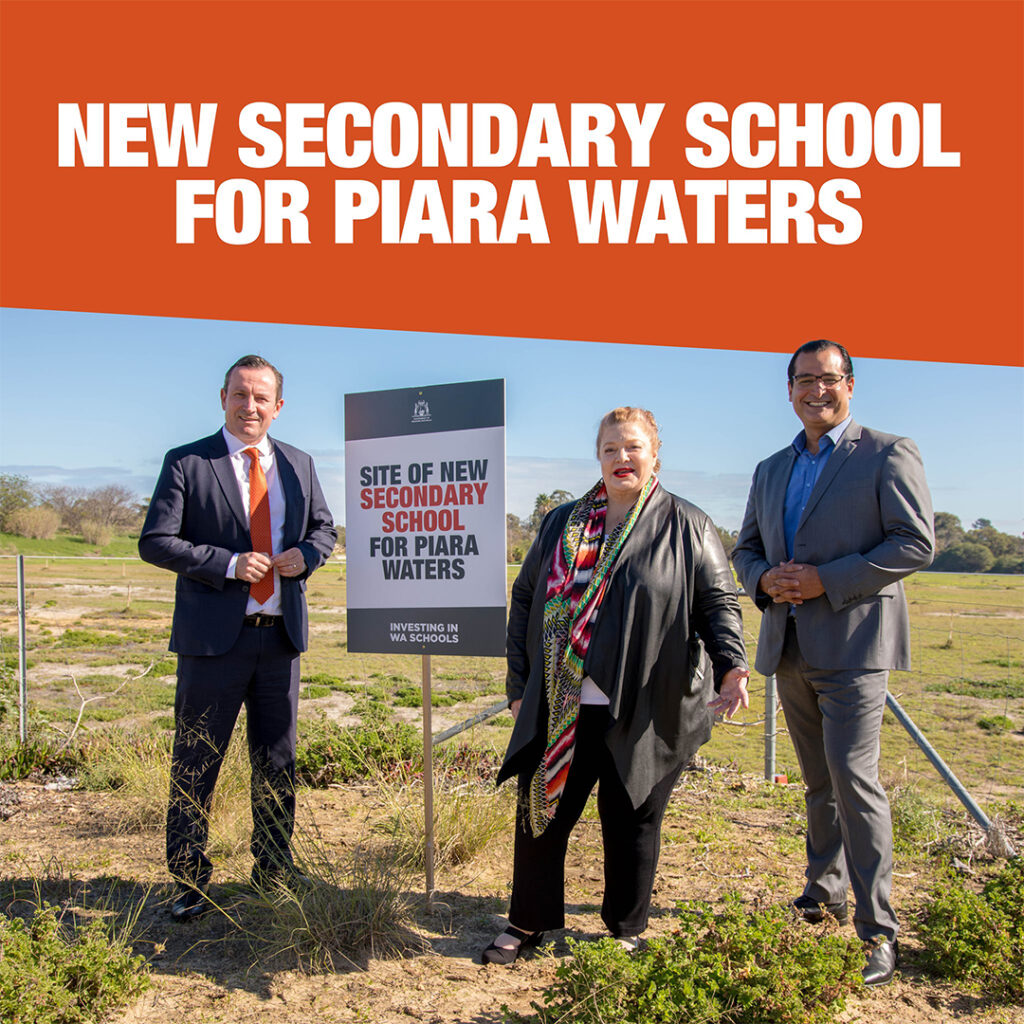 New Secondary School for Piara Waters - With Studio